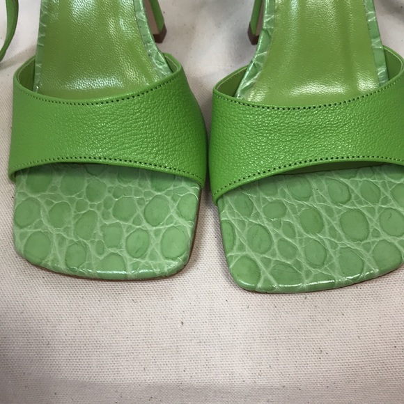 BY FAR | Shoes | Nwt By Far Fida Wrap Sandal In Pistachio | Poshmark